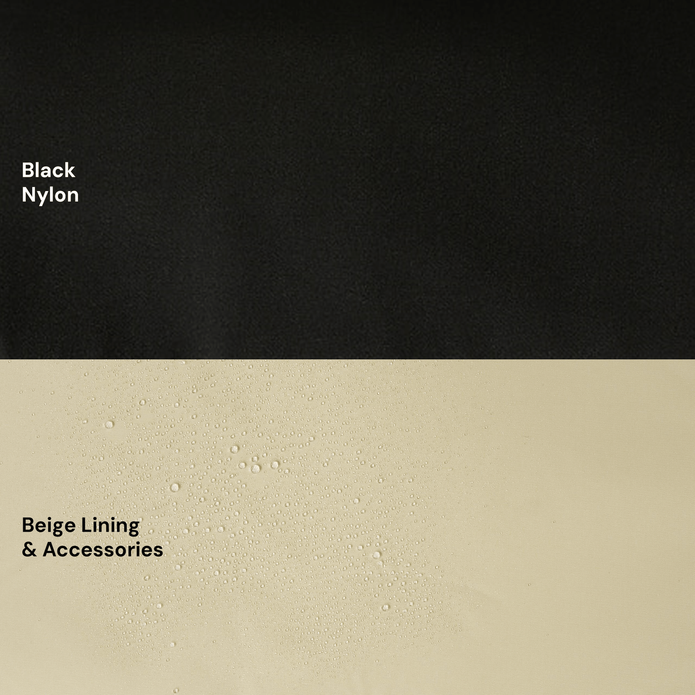 Nylon Nappy Backpack - Black with Gold Hardware — OiOi