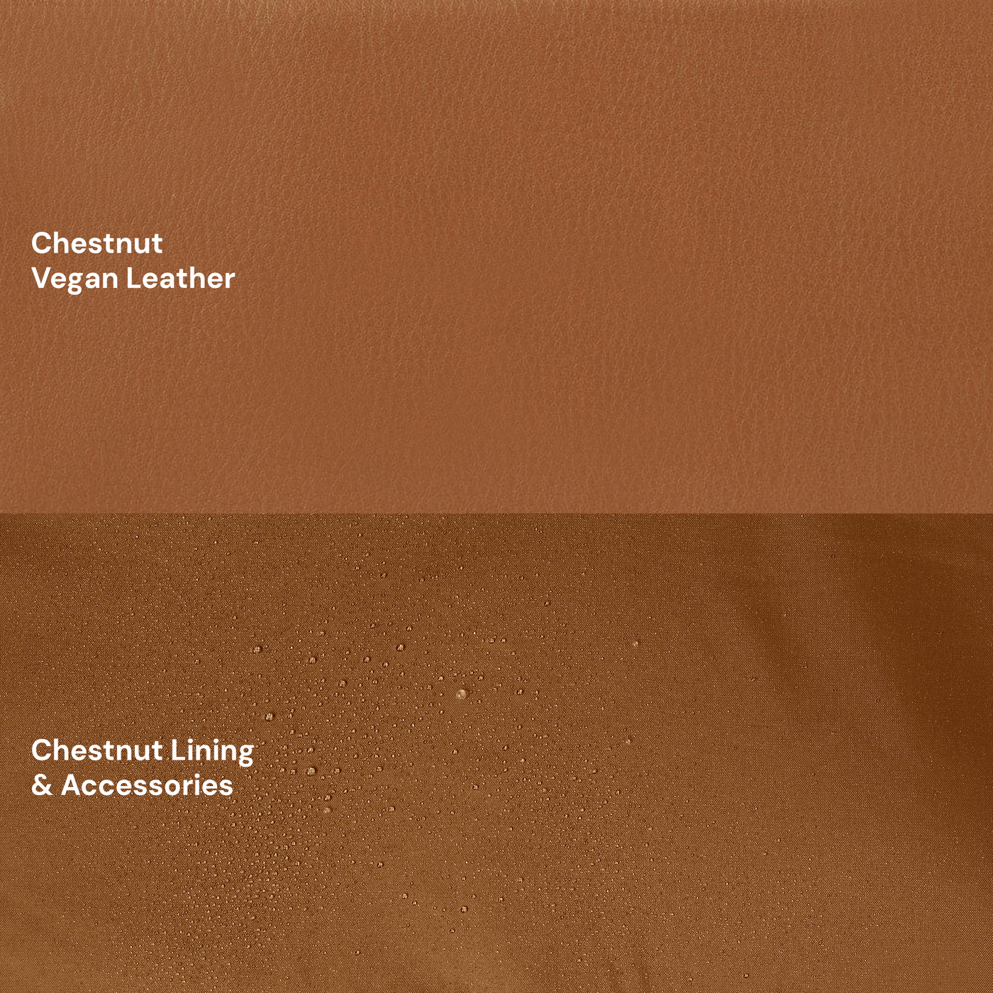 Multitasker Nappy Backpack in Chestnut Brown Vegan Leather — OiOi