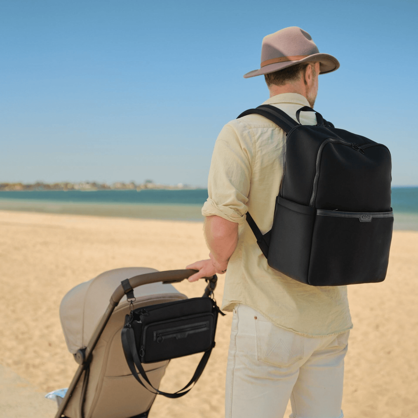 Neoprene Nappy Bag - Multitasker Nappy Backpack | OiOi